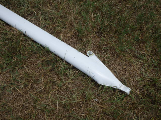 Champion 5-144 STRUT WING BRACE FRONT Round End - Dent in center